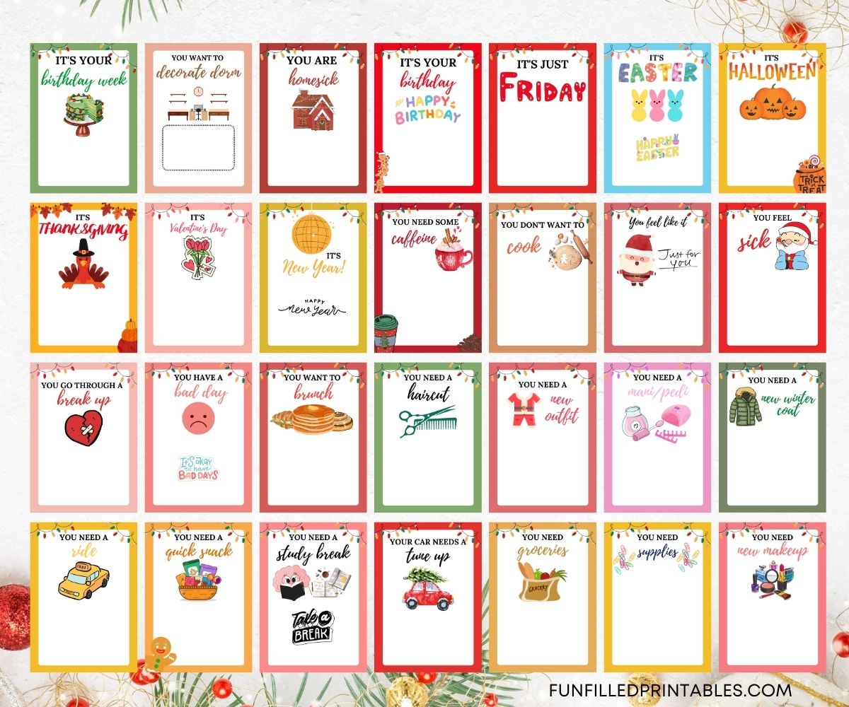 How To Make DIY Christmas Gift Card Book Printable - funfilledprintables