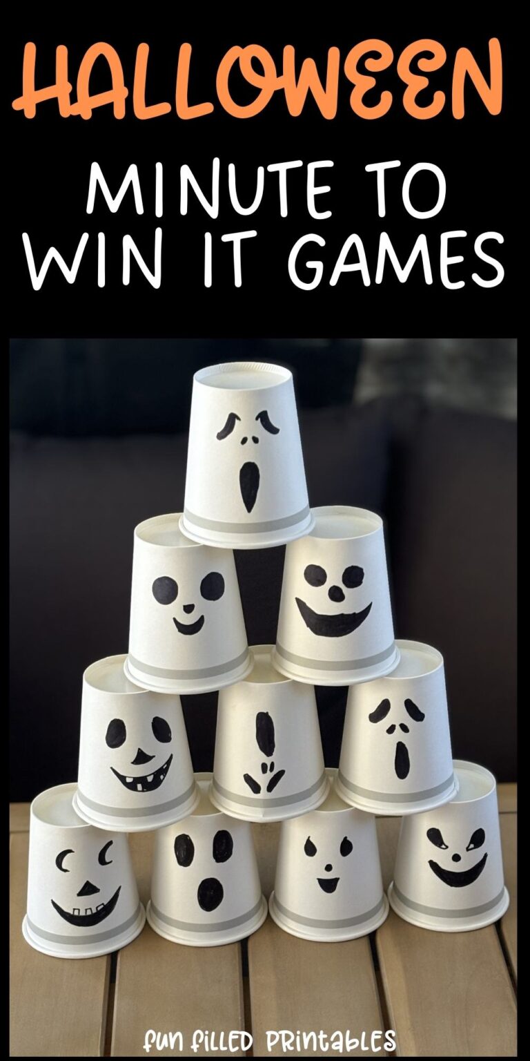 30 Fun Halloween Minute To Win It Games - funfilledprintables