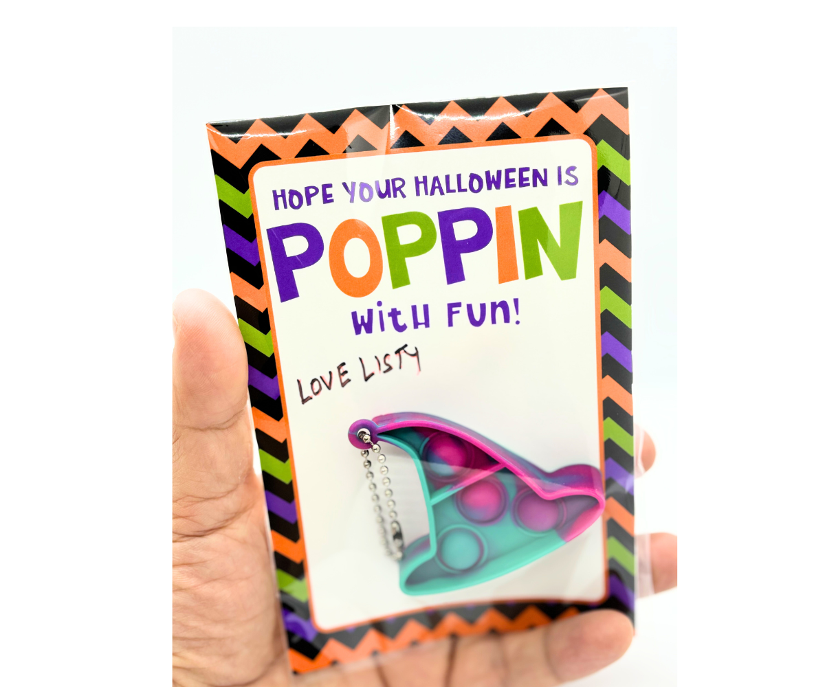 Kid Friendly Non Candy Halloween Classroom Treats Bag Ideas