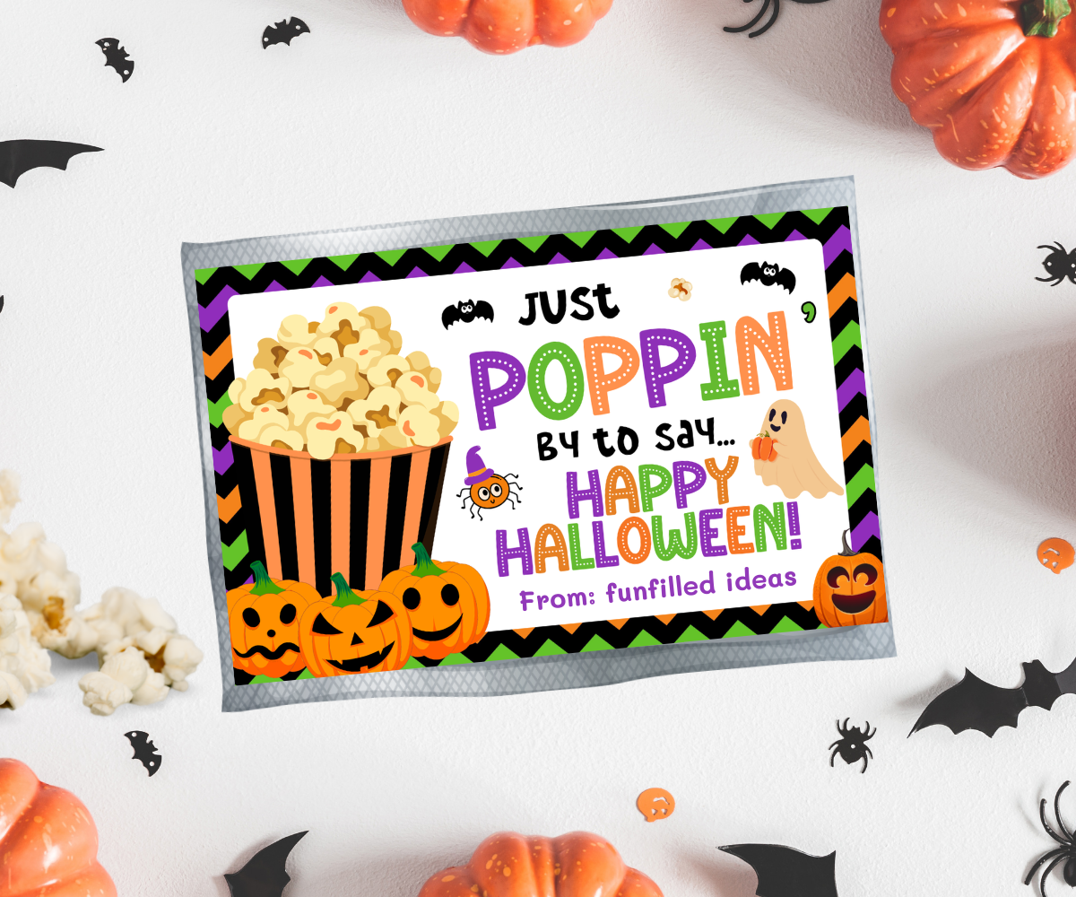 Kid Friendly Non Candy Halloween Classroom Treats Bag Ideas
