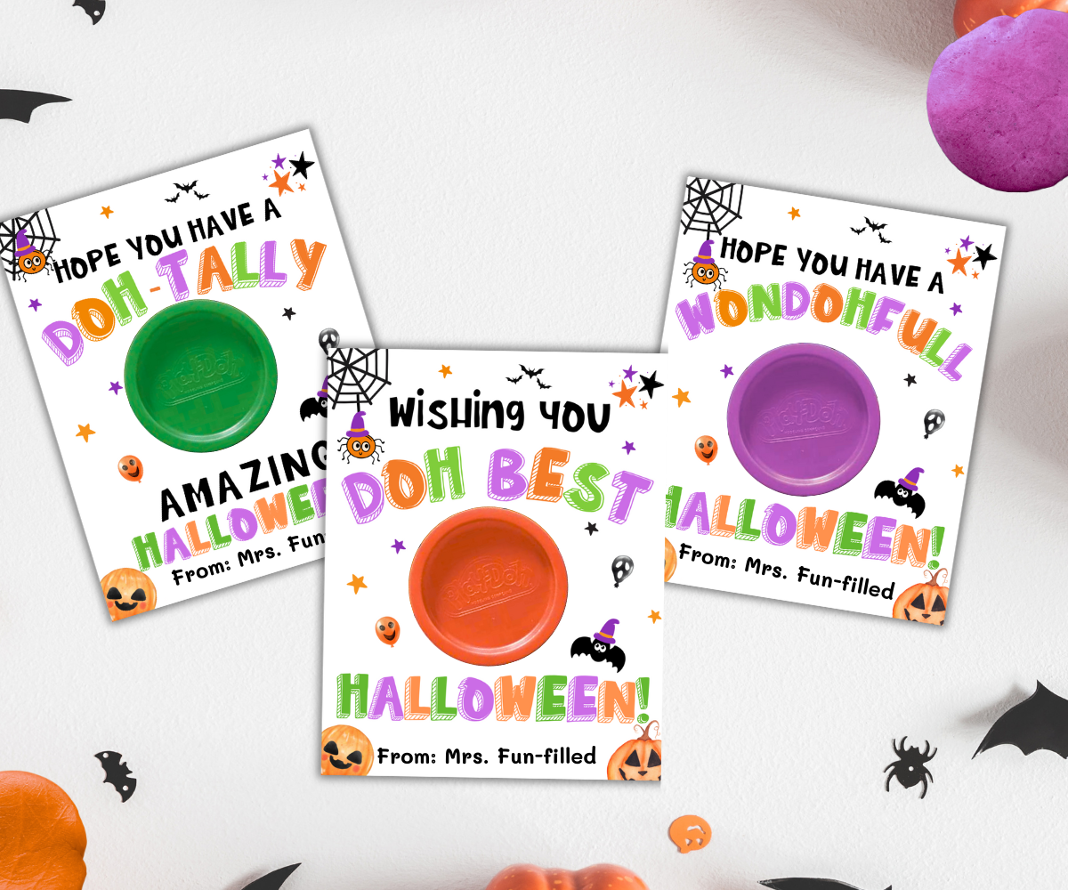 Kid Friendly Non Candy Halloween Classroom Treats Bag Ideas